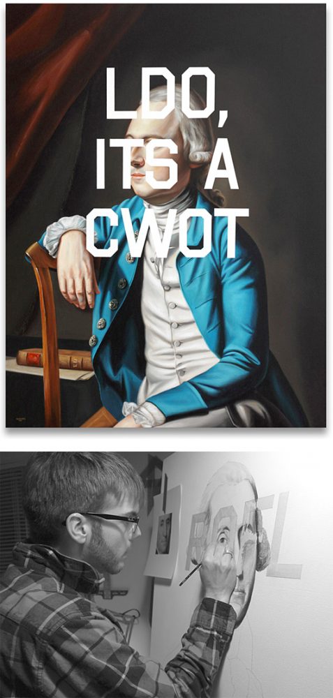 18th Century-Style Internet Slang Portraits by Shawn Huckins | Daily ...