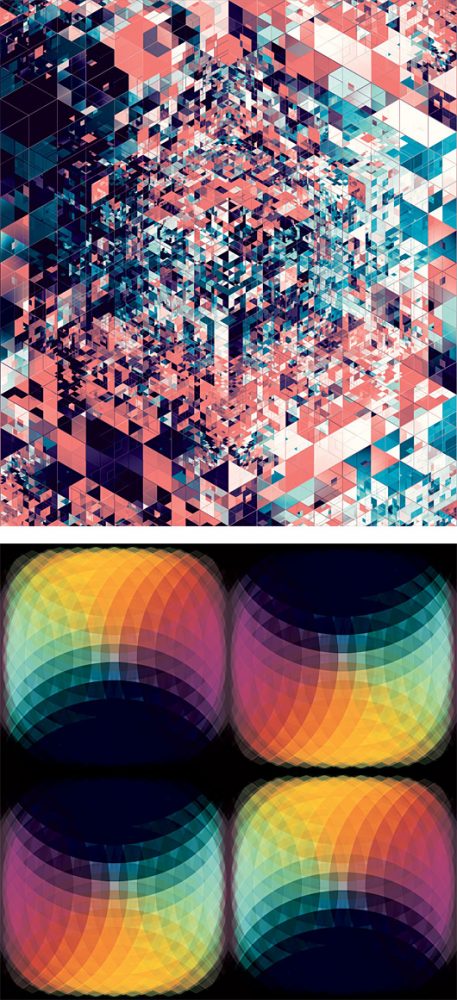 Geometric Illustrations by Andy Gilmore | Daily design inspiration for ...