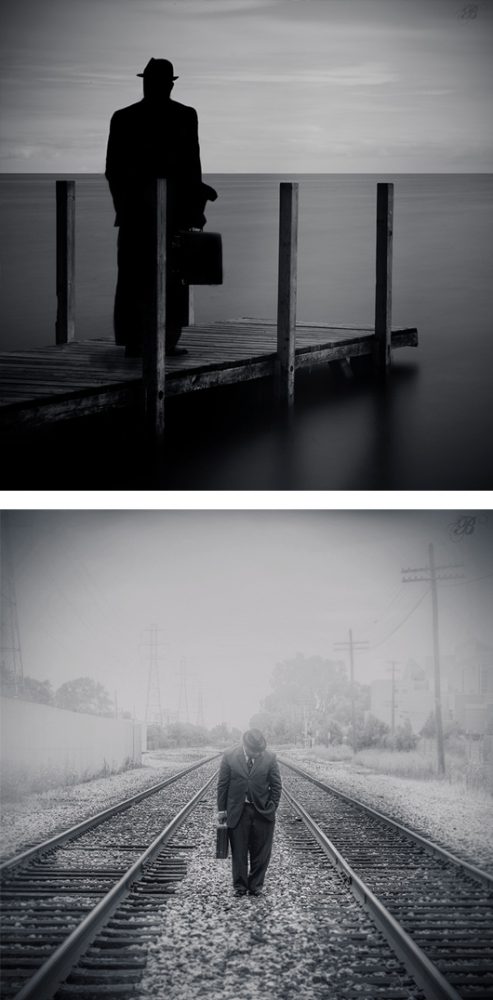 “Time Traveler” Photo Series by Brian Day | Daily design inspiration ...
