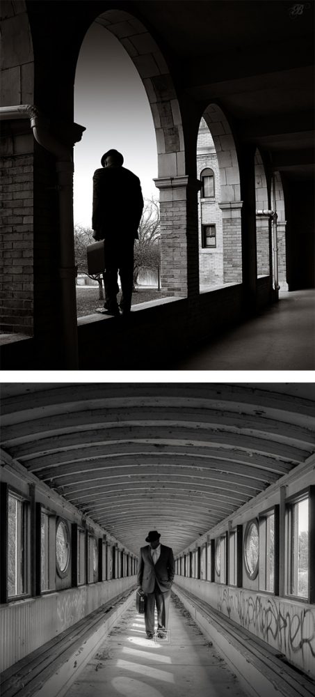 “Time Traveler” Photo Series by Brian Day | Daily design inspiration ...