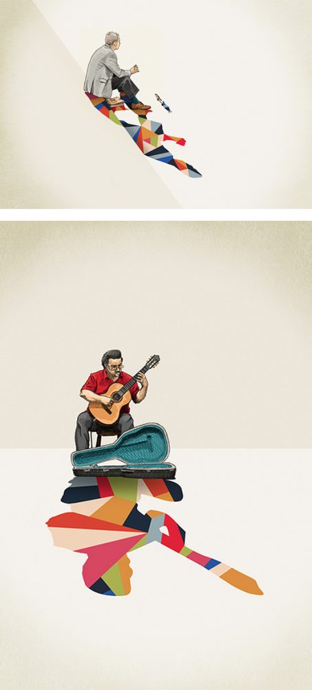 Walking Shadow: Illustration Series by Jason Ratliff | Daily design ...