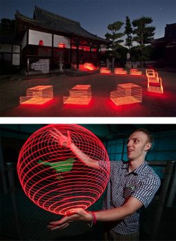 3D Geometric Light Paintings by Trevor Williams | Daily design ...