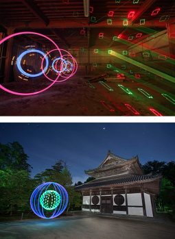 3D Geometric Light Paintings by Trevor Williams | Daily design ...