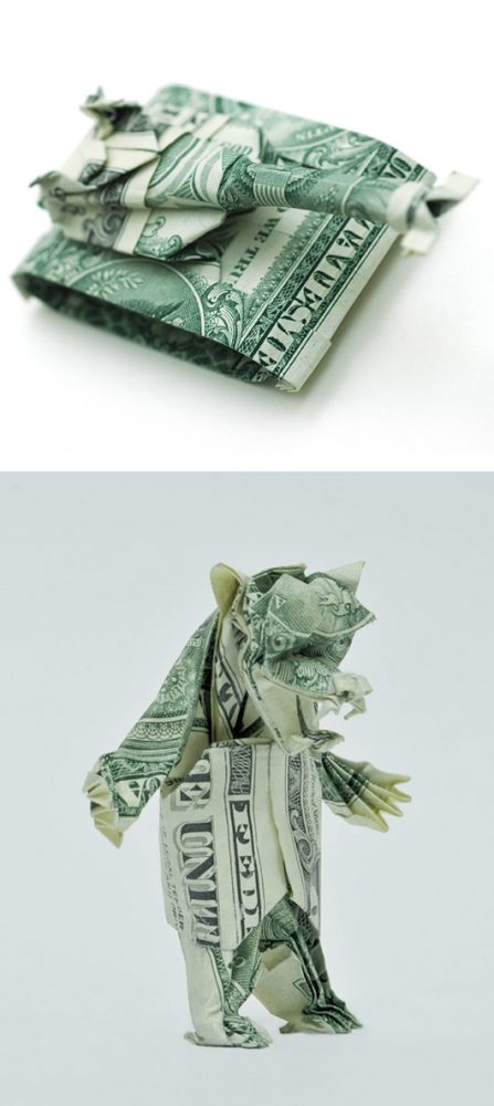 Incredible Money Origami by Won Park | Daily design inspiration for ...