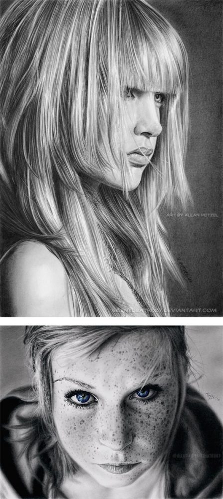 Realistic Pencil Art by Allan Hotzel | Daily design inspiration for ...
