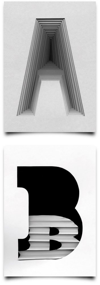 Type Scan Alphabet by Tony Ziebetzki | Daily design inspiration for ...