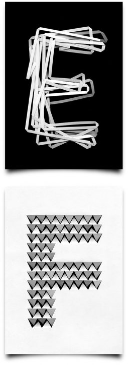 Type Scan Alphabet by Tony Ziebetzki | Daily design inspiration for ...