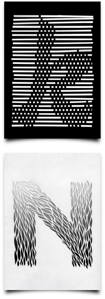 Type Scan Alphabet by Tony Ziebetzki | Daily design inspiration for ...