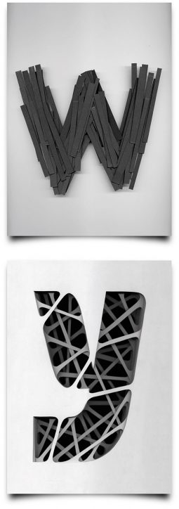 Type Scan Alphabet by Tony Ziebetzki | Daily design inspiration for ...