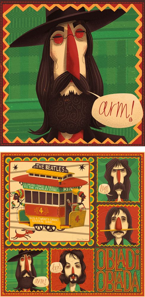 Illustrations by Steve Simpson | Daily design inspiration for creatives ...