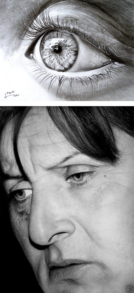 Hyper-Realistic Drawings by Diego Fazio | Daily design inspiration for ...