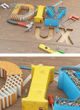 3D Typography by Chris Labrooy | Daily design inspiration for creatives ...