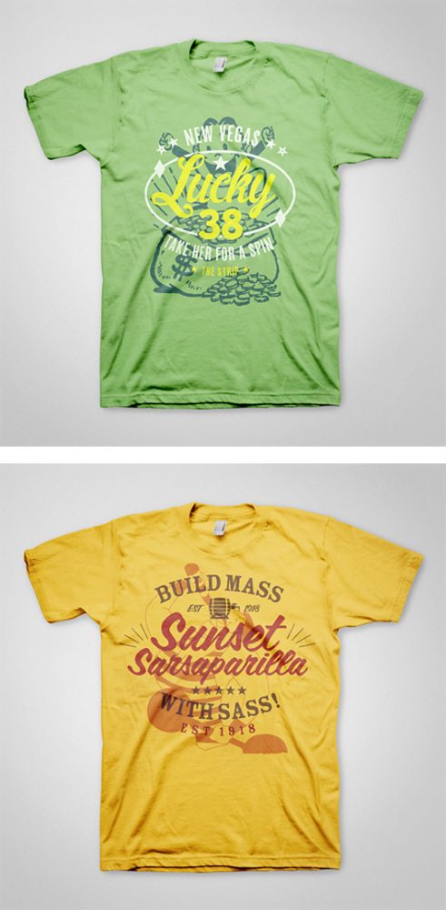 Fallout T-Shirts by Ello Mate Studio | Daily design inspiration for ...