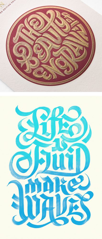 Beautiful Lettering Work by Erik Marinovich | Daily design inspiration ...