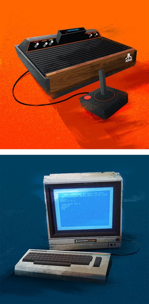 Illustrations by James White | Daily design inspiration for creatives ...