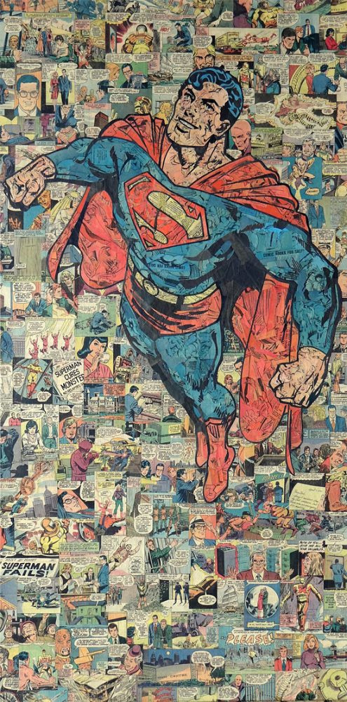 Comic Book Collages by Mike Alcantara | Daily design inspiration for ...