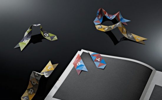 Foldable Bookmarks by Paperlux | Daily design inspiration for creatives ...