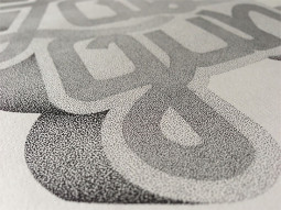 Stippled Hand-Lettering by Xavier Casalta | Daily design inspiration ...