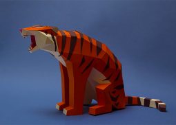 Geometric Papercraft Animals by Guardabosques | Daily design ...