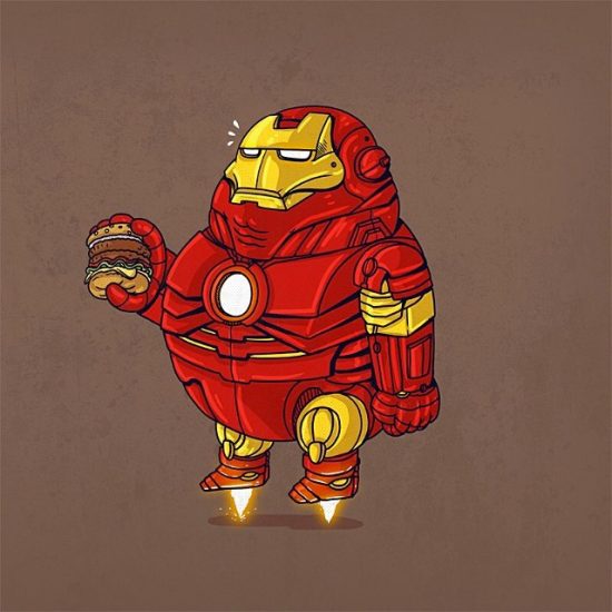 Fat Pop Culture Characters by Alex Solis | Daily design inspiration for ...