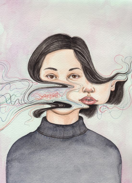 Distorted Illustrations by Henrietta Harris | Daily design inspiration ...