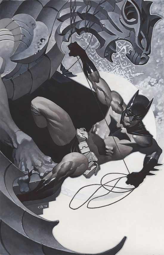 Superhero Paintings by Chris Stevens | Daily design inspiration for ...