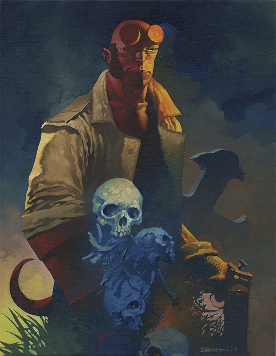 Superhero Paintings by Chris Stevens | Daily design inspiration for ...
