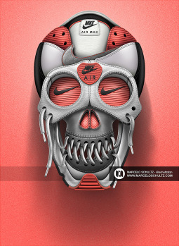 Nike Artworks by Marcelo Schultz | Daily design inspiration for ...