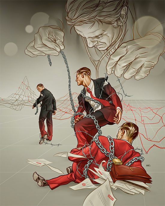 Editorial Illustrations by Martin Ansin | Daily design inspiration for ...