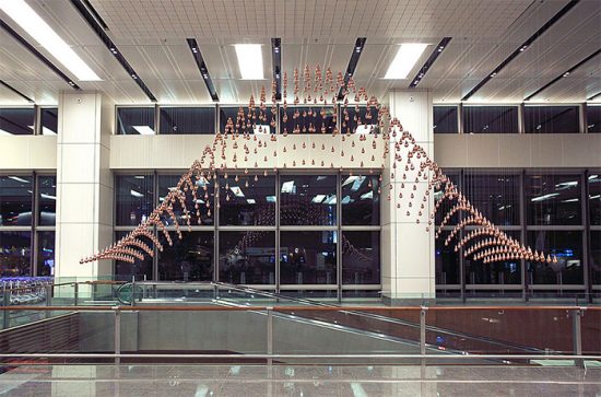 Kinetic Rain: Art Installation by ART+COM | Daily design inspiration ...