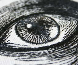 Hand-stitched Eye Artworks by Sam P. Gibson | Daily design inspiration ...