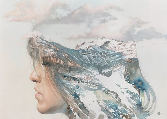Geosmina: Watercolor Paintings by Oriol Angrill Jordà | Daily design ...