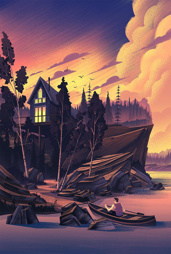 Fantastic Illustrations by Brian Edward Miller | Daily design ...