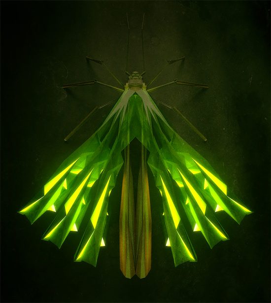 Generative Polygonal Insects by Istvan | Daily design inspiration for ...