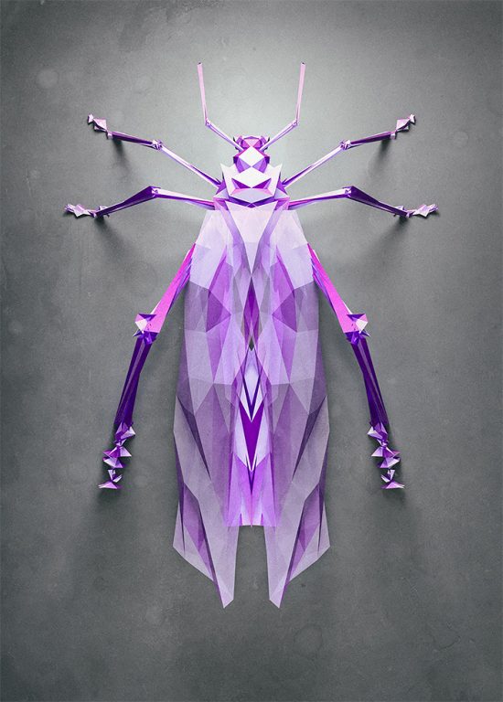 Generative Polygonal Insects by Istvan | Daily design inspiration for ...
