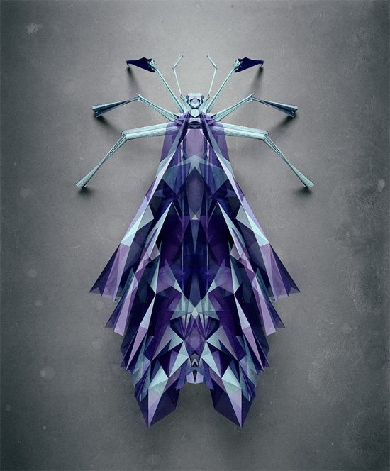 Generative Polygonal Insects by Istvan | Daily design inspiration for ...