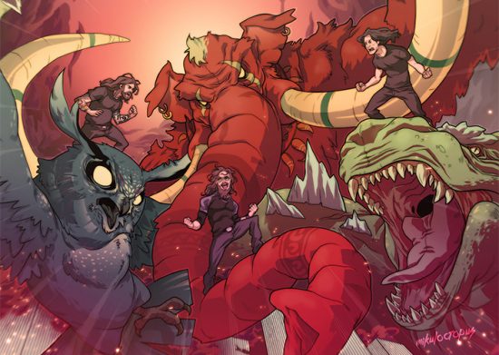 Comic Book Illustrations by Mike Anderson | Daily design inspiration ...
