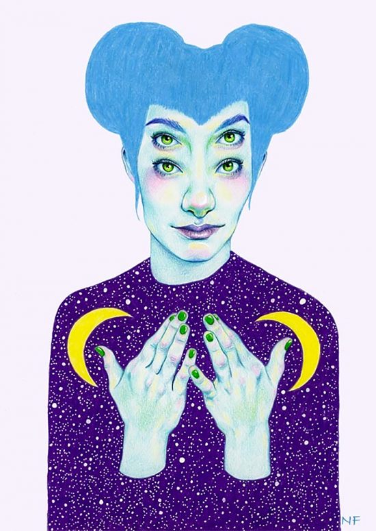 Colorful Pencil Illustrations by Natalie Foss | Daily design ...