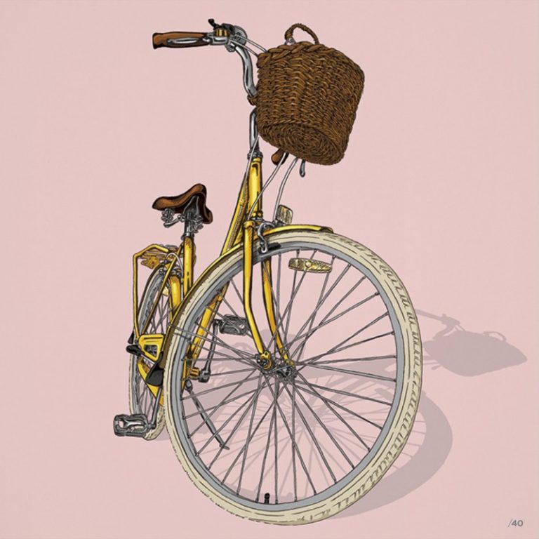 Beautiful Bicycle Prints by Studio Epitaph | Daily design inspiration ...