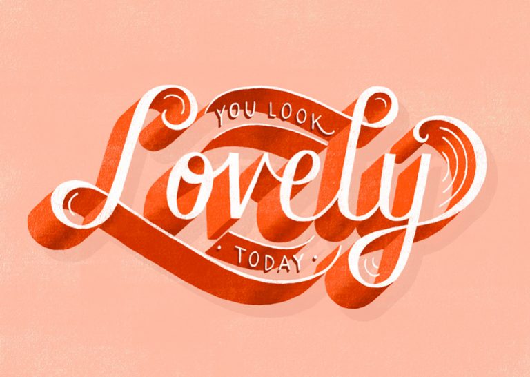 Hand-Lettering by Lauren Hom | Daily design inspiration for creatives ...