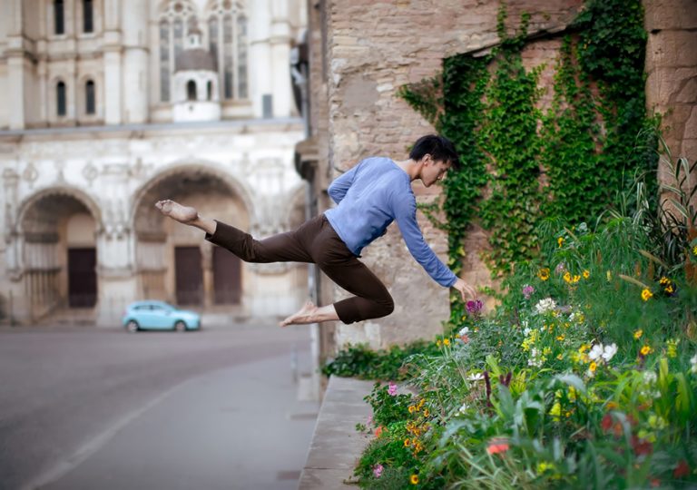 The Levitator: Dance Self-Portraits by Mickael Jou | Daily design ...