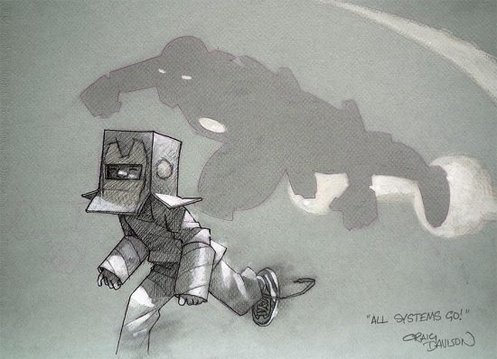 A Child's Imagination: Artworks by Craig Davidson | Daily design ...