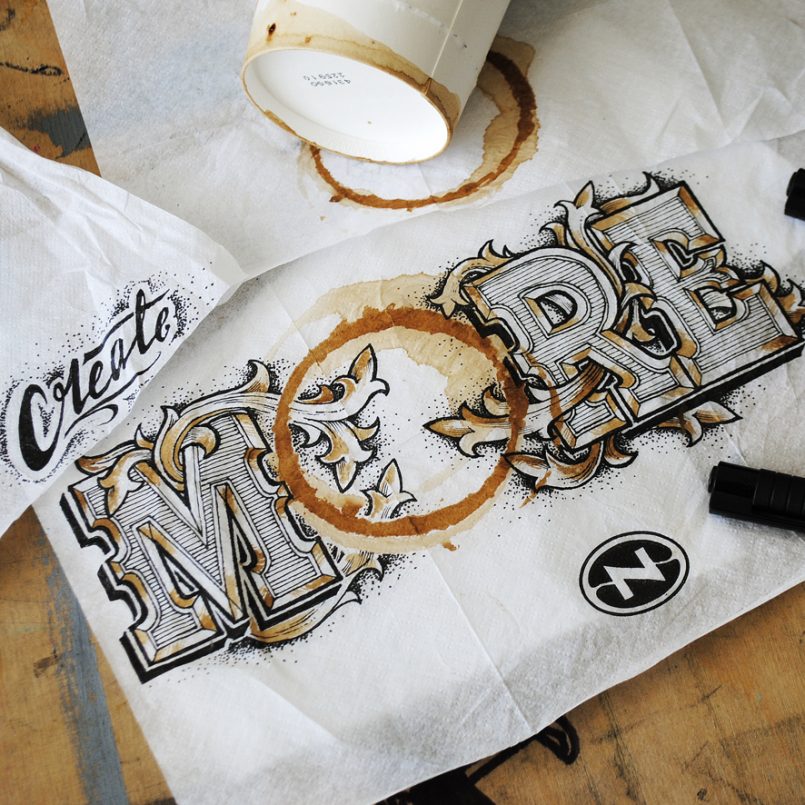 Fantastic Lettering on Everyday Objects by Rob Draper | Daily design ...