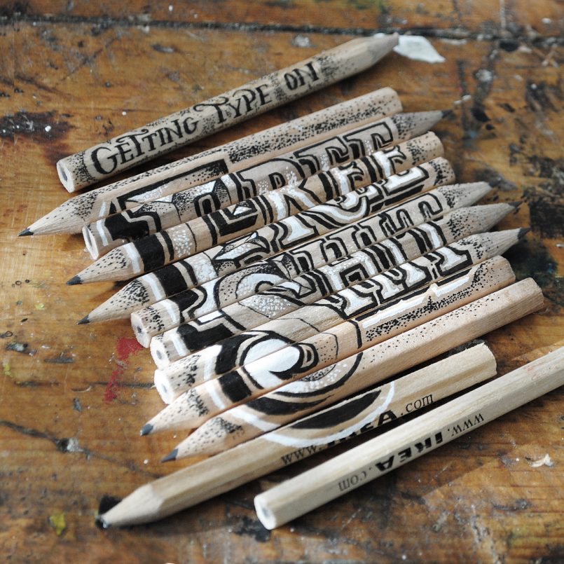 Fantastic Lettering on Everyday Objects by Rob Draper | Daily design ...