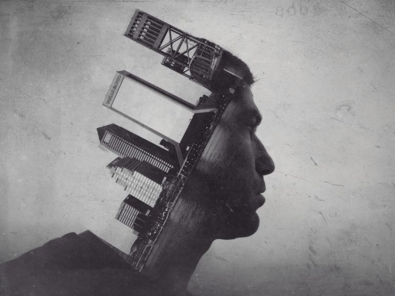 Double Exposure Portraits by Brandon Kidwell | Daily design inspiration ...