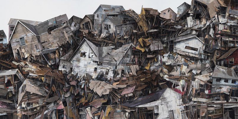 Deteriorating Architecture: Collages by Seth Clark | Daily design ...