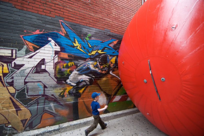 Redball Project: A Travelling Art Installation by Kurt Perschke | Daily ...