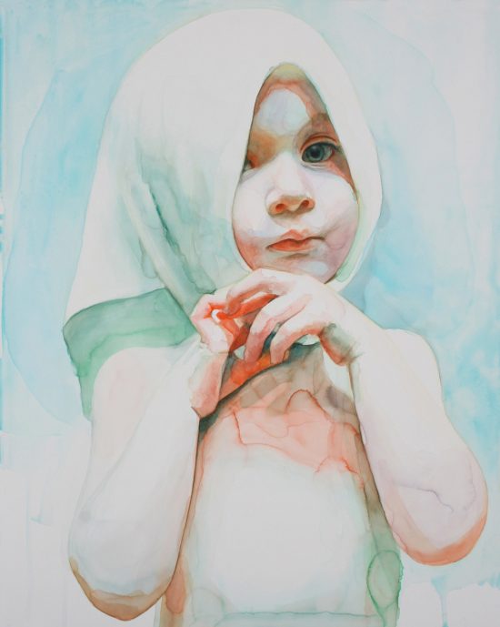 Immerse: Watercolor Portraits by Ali Cavanaugh | Daily design ...