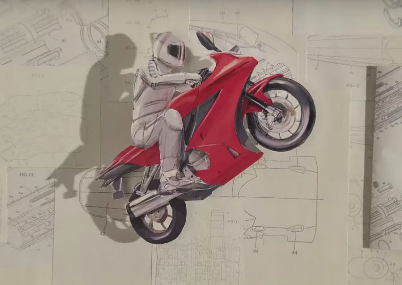 Honda Paper: Stop-Motion Animation by PES | Daily design inspiration ...