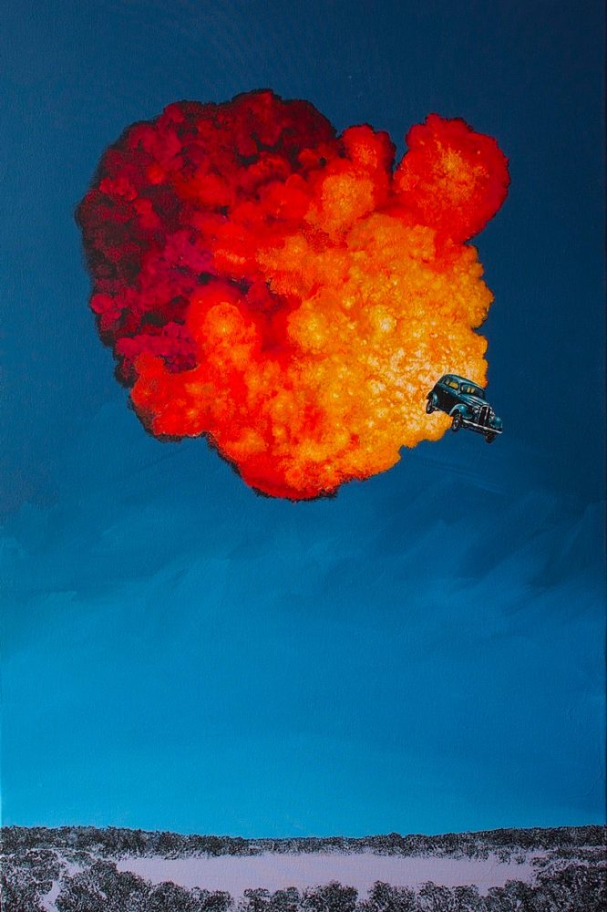 Explosive Paintings by Sean William Randall | Daily design inspiration ...